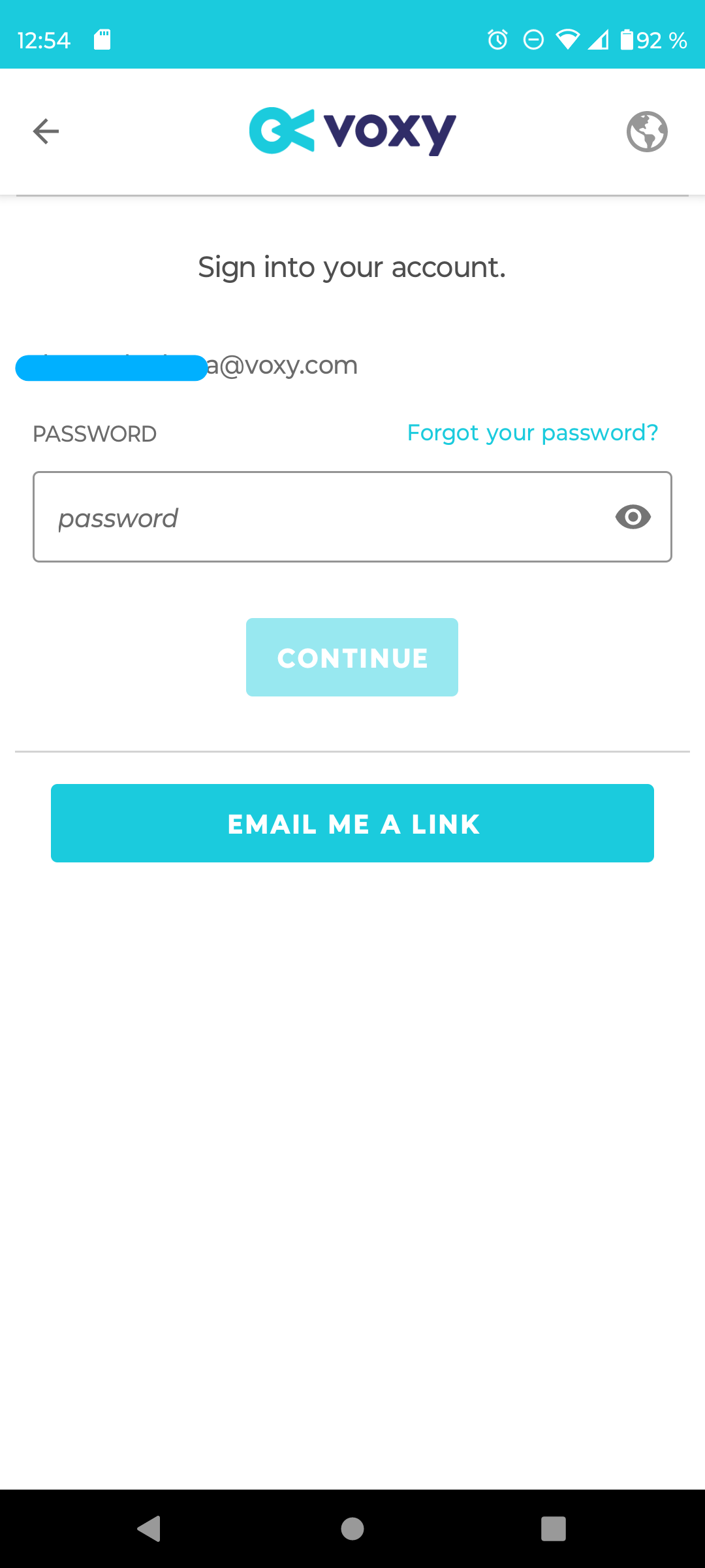 How to login to the Voxy app? – Voxy Support
