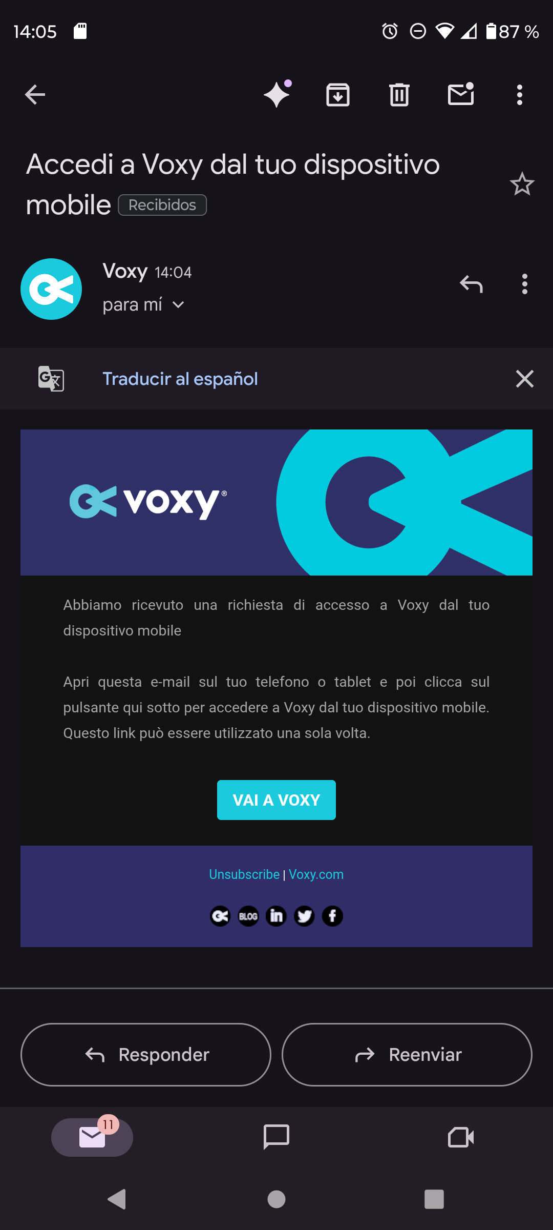 Come accedere all'app Voxy? – Voxy Support