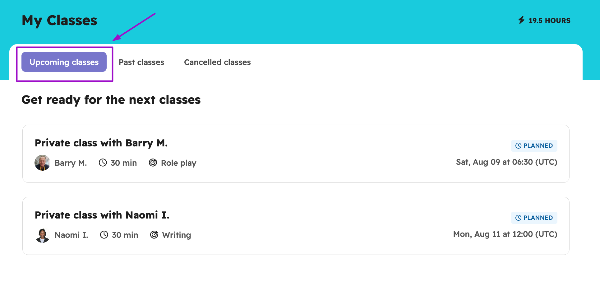 Can I cancel or reschedule my private class? – Voxy Support