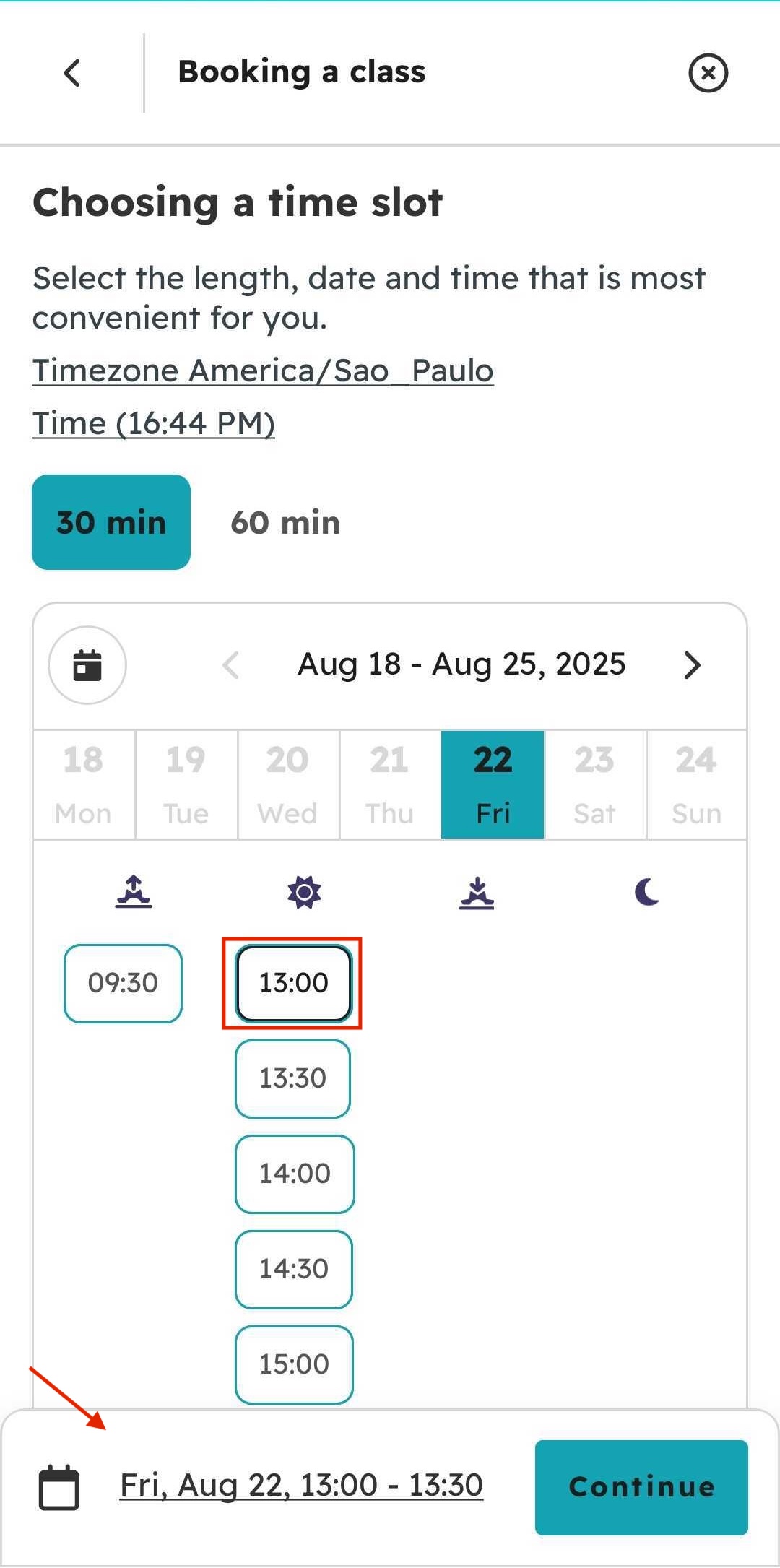 How to book a Private Class on the Voxy app – Voxy Support